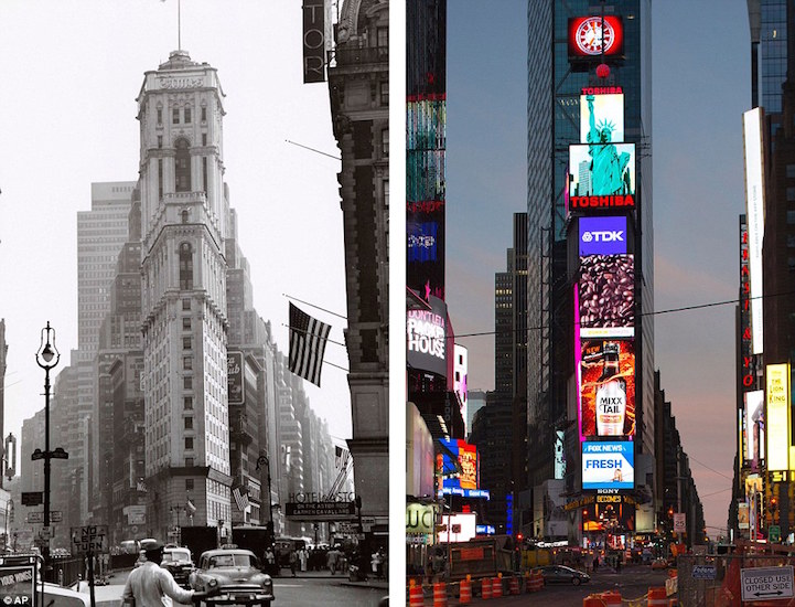 Then and Now: Striking Snapshots Show the Transformation of NYC Since ...